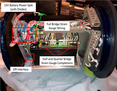 The Campbell Scientific Volt 116 Data Logger Mounted In The Canister