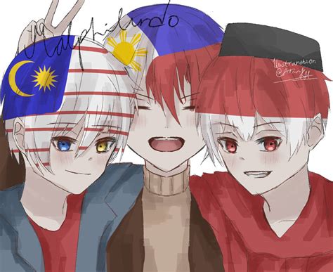 Countryhumans Maphilindo By Arinkh8 On Deviantart