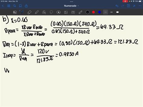 ⏩solved Some Light Dimmer Switches Use A Variable Resistor As Shown… Numerade