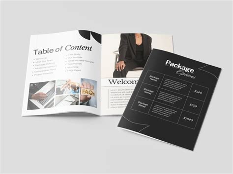 Client Welcome Packet Canva Template Social Media Manager Templates Services And Pricing Guide