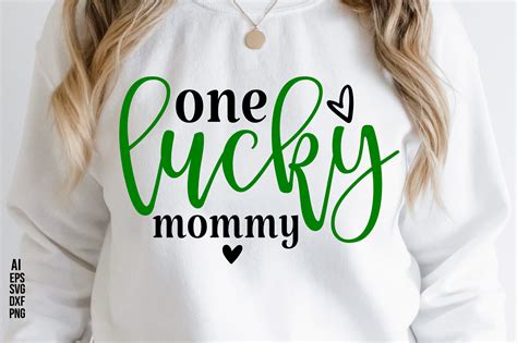 One Lucky Mommy Graphic By Creativemim2001 · Creative Fabrica