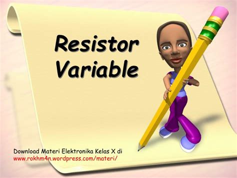 PPT Resistor Variable PowerPoint Presentation Free Download ID 3283674