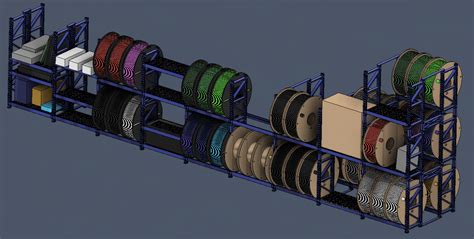 Modular Racking System Based On Warehouse Racking And Decking Wip