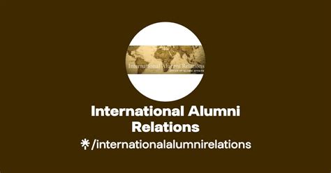 International Alumni Relations Linktree