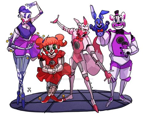 Sister Location Fanart By Enyaxor Artwork On Deviantart