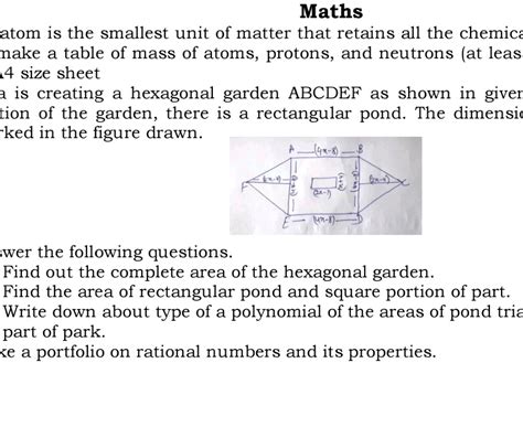 Maths Atom Is The Smallest Unit Of Matter StudyX