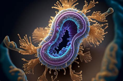 Premium Photo Bacteriology And Microbiology Ai Generated Analysis Of Microorganisms Viruses