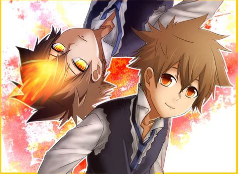 沢田纲吉里包恩家庭教师hitman Reborn ヌタマキツクシillustration Pixivbox