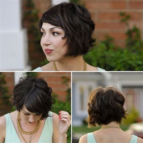 Short Hairstyles For Thick Hair Pretty Hairstyles Bob Hairstyles Short Hair Cuts Medium Hair