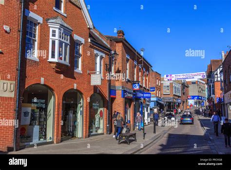 Bishops Stortford Town Centre High Street A Quaint Historic Market