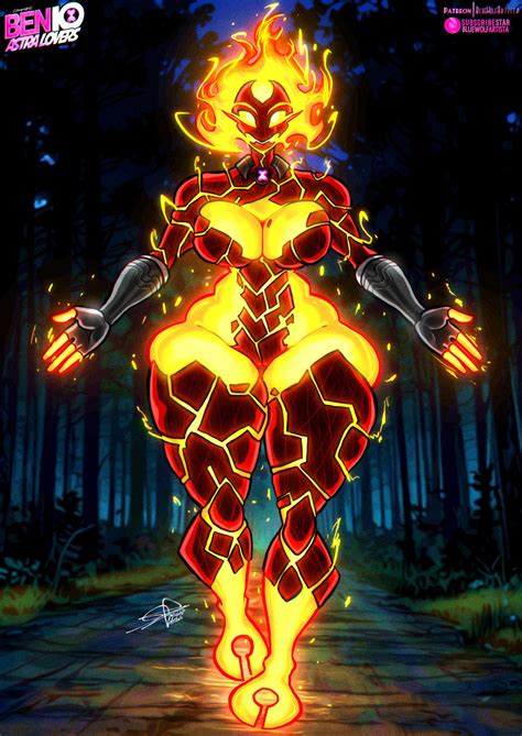 Ben 10 Chaquetrix Heatblast Heartbeat By Bluewolfartista On Deviantart