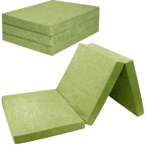 Matelas D Appoint Pliant FORTISLINE 2 Places Vert Ferme