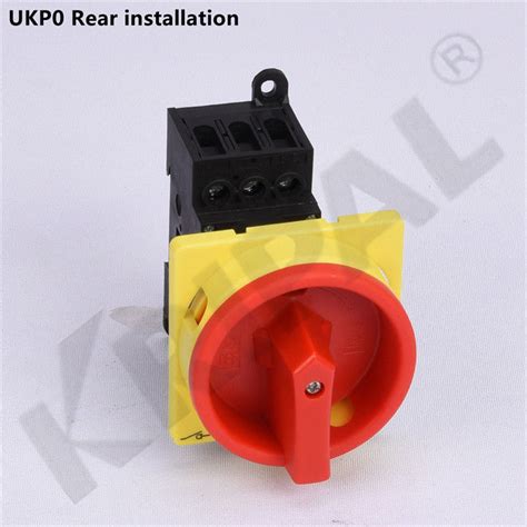 A Pole IP V Electric Rotary Isolator Switch IEC Standard