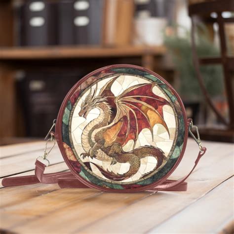 Witchcore Satchel Bag Dragon Vegan Leather Handbag Dragon Crossbody