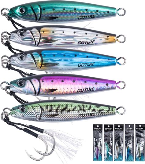 Amazon Goture Fishing Jigs Saltwater G G G G Vertical