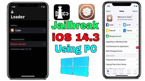 new how to jailbreak iphone ios 14 3 using window checkra1n exploit
