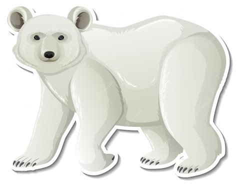 Polar Bear Clip Art Black And White Free Clipart 6 Cl