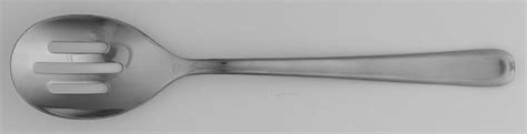 Rosemary Stainless Round Tip Pierced Tablespoon Serving Spoon By