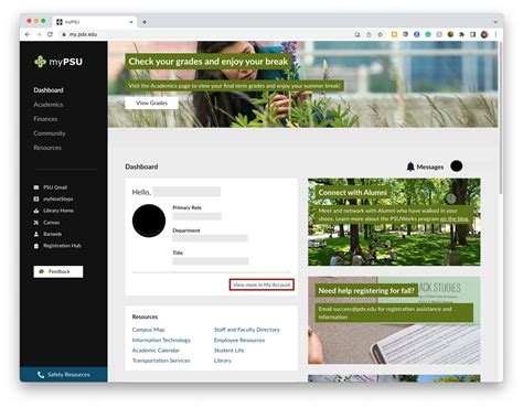 Setting Pronouns In Canvas Portland State University
