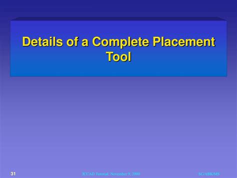 Ppt Modern Physical Design Algorithm Technology Methodology Part Ii