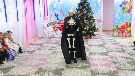Новогодний утренник 2023 Кощей детский сад Алтынай Youtube