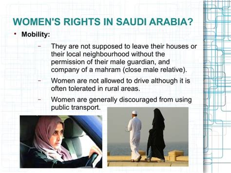Womens Rights In Saudi Arabia