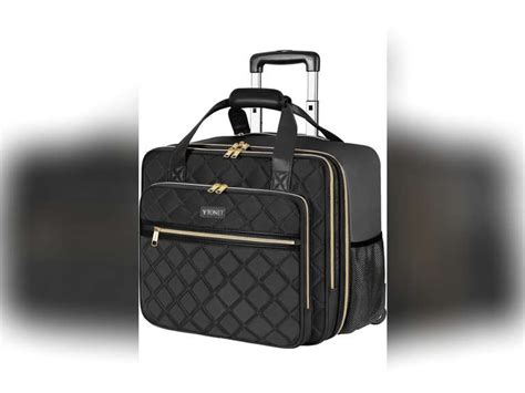 Ytonet Rolling Laptop Bag Women Rolling Briefcase For Women 173 Inch
