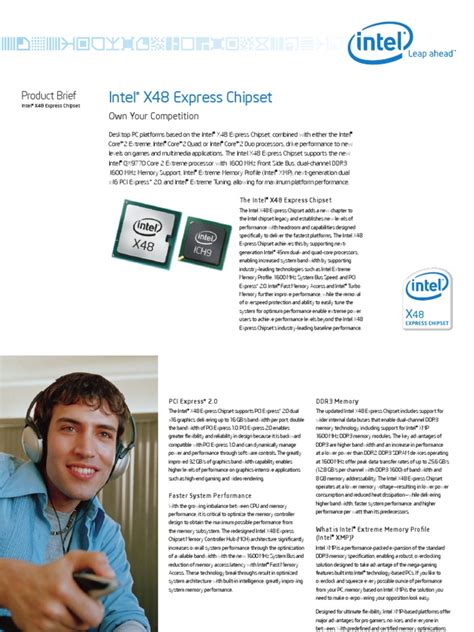 Intel X48 Express Chipset Pdf Hard Disk Drive Usb