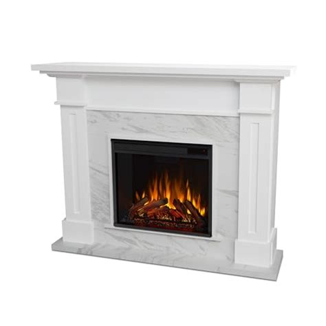 Real Flame Kipling 54 Electric Fireplace With Mantel For Living Room Or Bedroom Replaceable