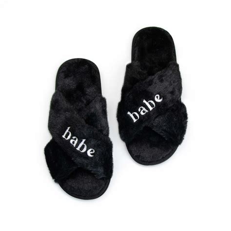 Brides Babes Bachelorette Fuzzy Slippers Stag And Hen