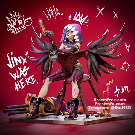 Jinx 3d Print Model Download Free