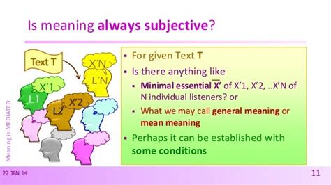 Meaning Is Mediated