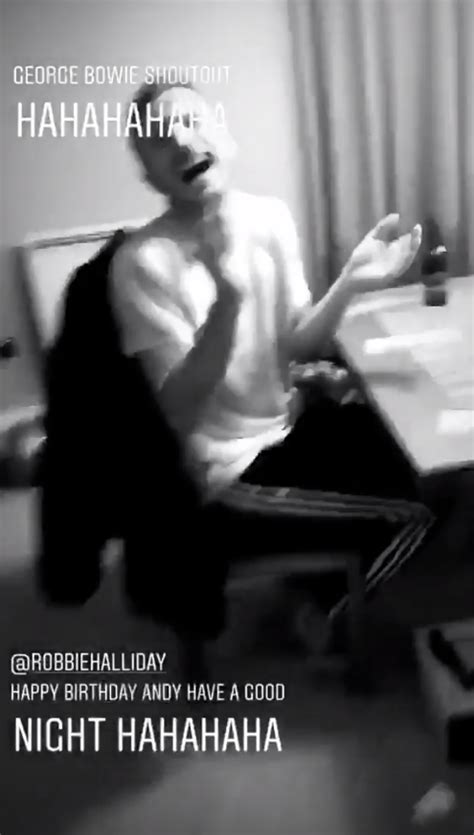 Hysterical Moment Rangers Ace Andy Hallidays Girlfriend Goes Nuts As He Gets Happy Birthday