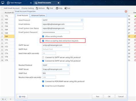Sqlmessenger User Manual Using Data Extraction Code