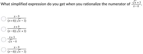 Solved What Simplified Expression Do You Get When You