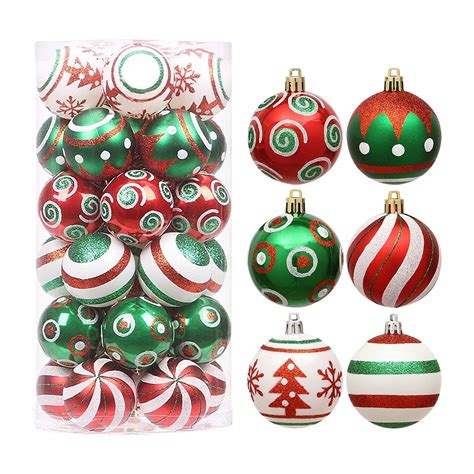 Lsljs 30pcs Christmas Tree Hanging Ornaments Christmas Decorations For