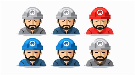 Unhappy Engineer Vector Pictogram Illustration Premium Ai Generated