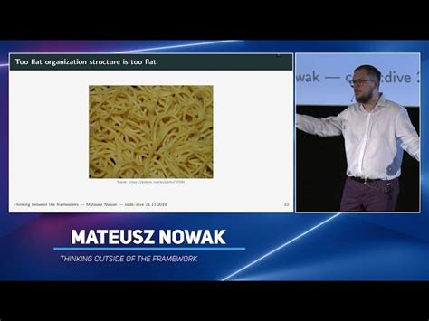 Code Dive Talk Thinking Outside Of The Framework From Code Dive Conference Class Central