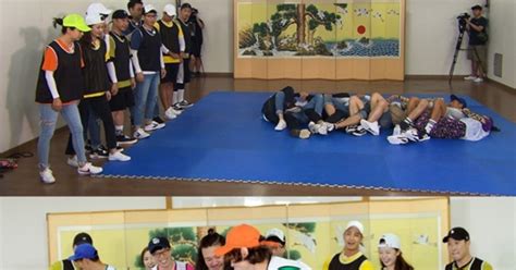 런닝맨 송지효x이광수 양보없는 육탄전현실남매