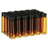 Jiuwu Brown Glass Vials Liquid Bottles Leakproof 30ml Pack Of 24