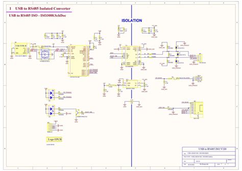 Thiết kế bộ chuyển đổi USB to RS Isolated công nghiệp ISO ISO