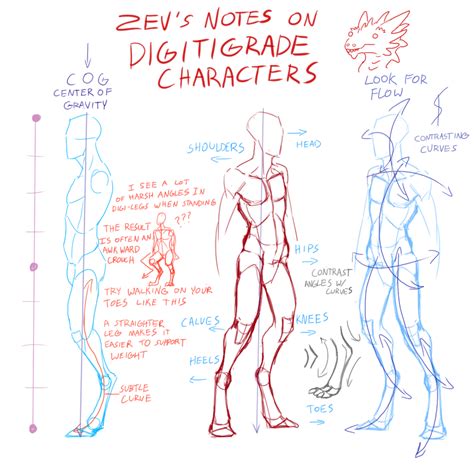 Digitigrade Legs By Theghoulavenue On Deviantart