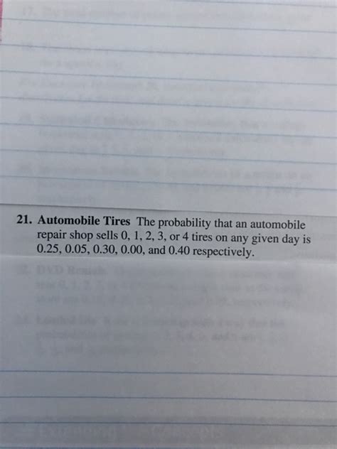 Solved For Exercises Through Construct A Probability Chegg Com