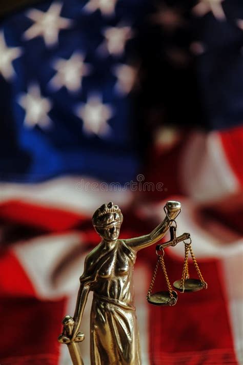 Ley Y Justicia En Los Estados Unidos De Am Rica Foto De Archivo