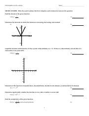 Comprehensive Fall Pre Calculus Exam Review Course Hero