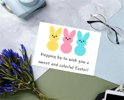 Cute Printable Easter Card Retsypromos