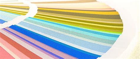 Sample Colors Catalog Color Palette Guide Stock Image Image Of Paper