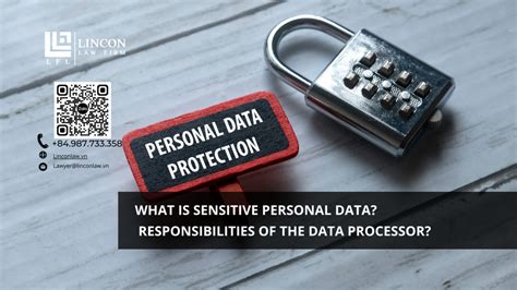 What Is Sensitive Personal Data Responsibilities Of The Data Processor