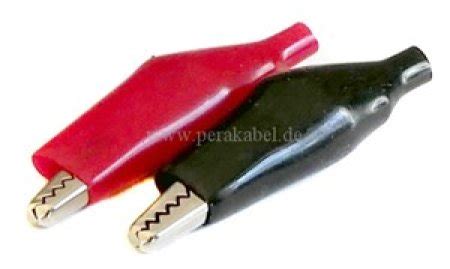 Miniatur Bananenstecker Mm Stift Auf Krokodilklemme