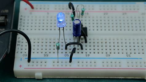How To Make A Blinking LED Using A Timer IC ElectronicsHacks